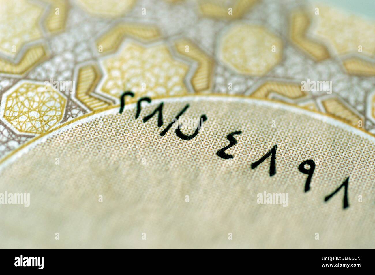 Extreme close-up of bank note Stock Photo - Alamy