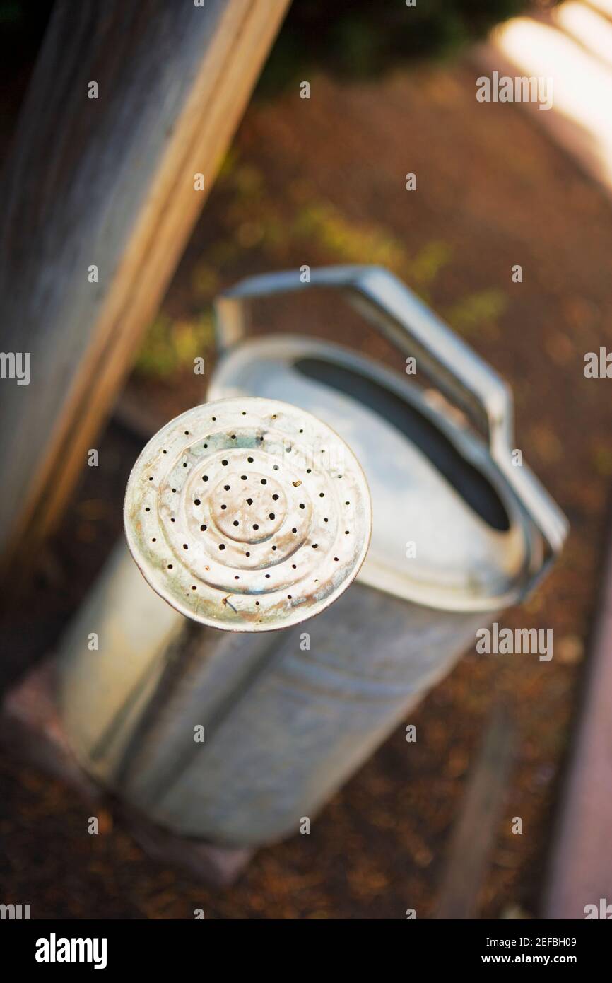Watering can from above hi-res stock photography and images - Alamy