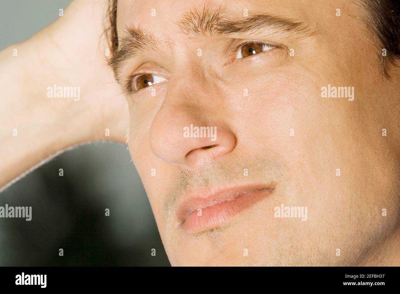 Man looking worried hi-res stock photography and images - Alamy