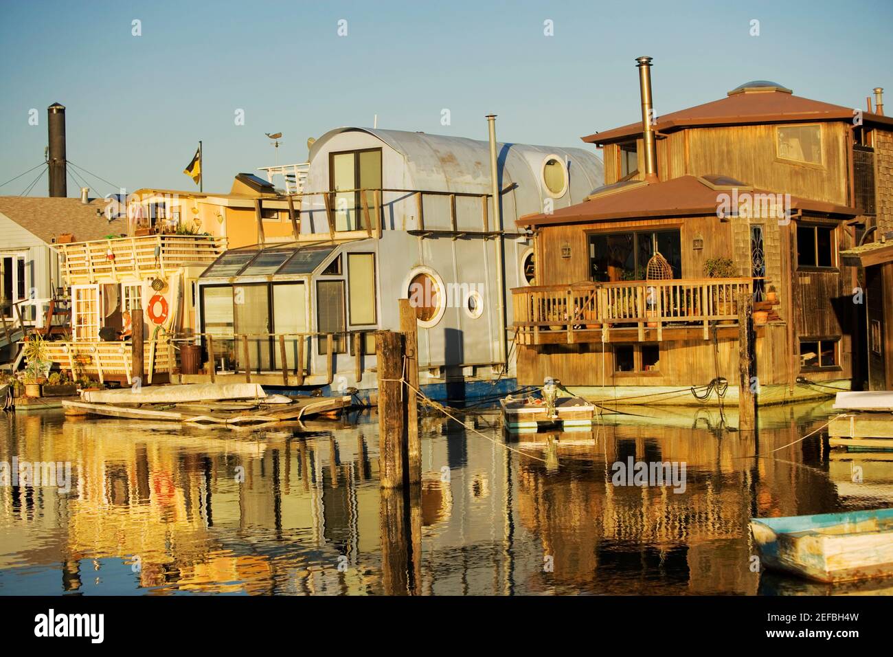 Buildings on the waterfront Stock Photo - Alamy