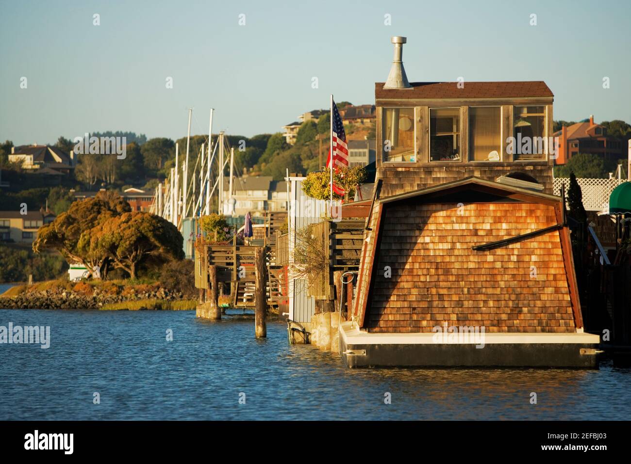 Building on the waterfront Stock Photo - Alamy
