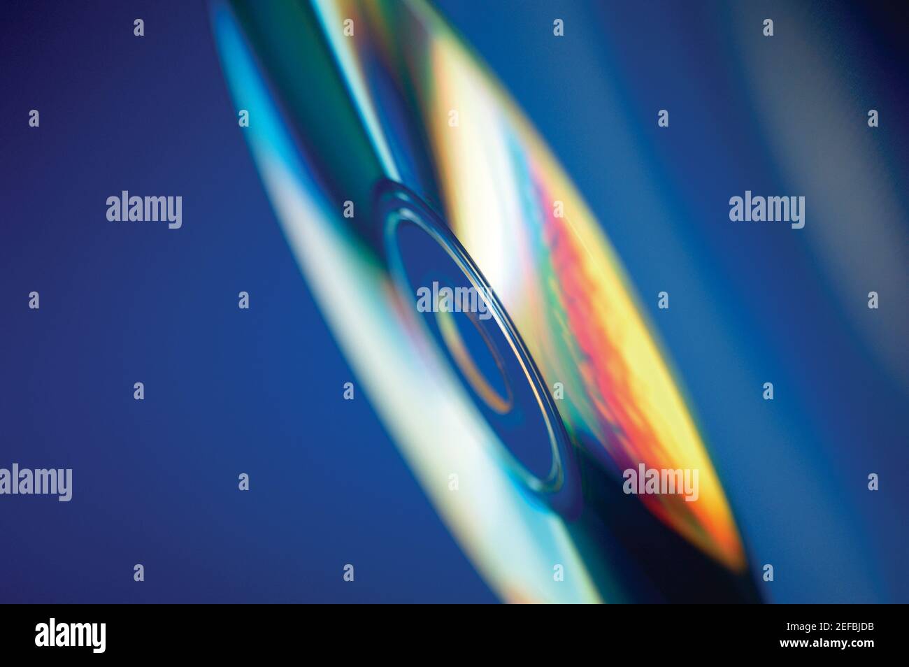 Extreme close-up of CD Stock Photo - Alamy