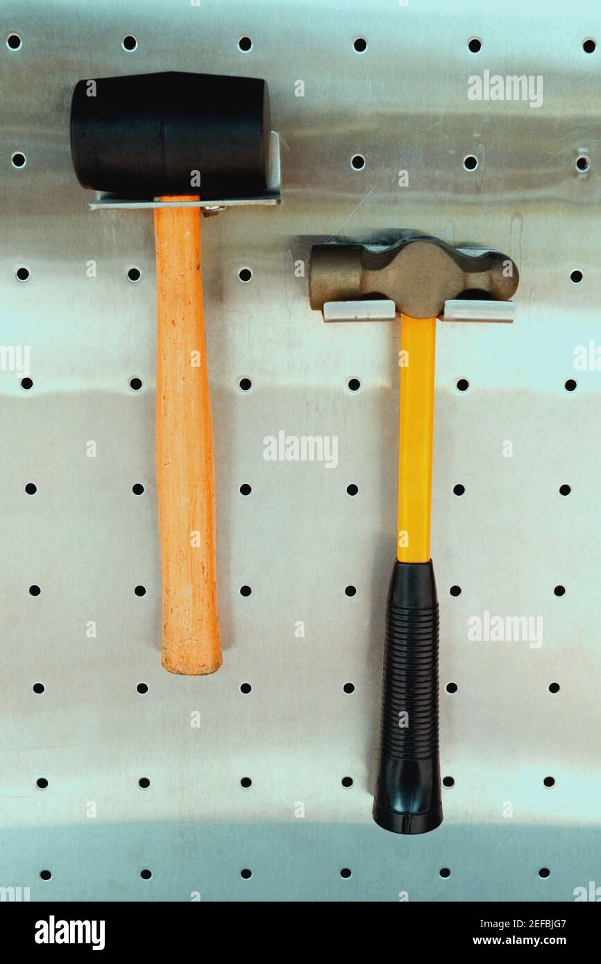 Hanging from hooks hi-res stock photography and images - Alamy