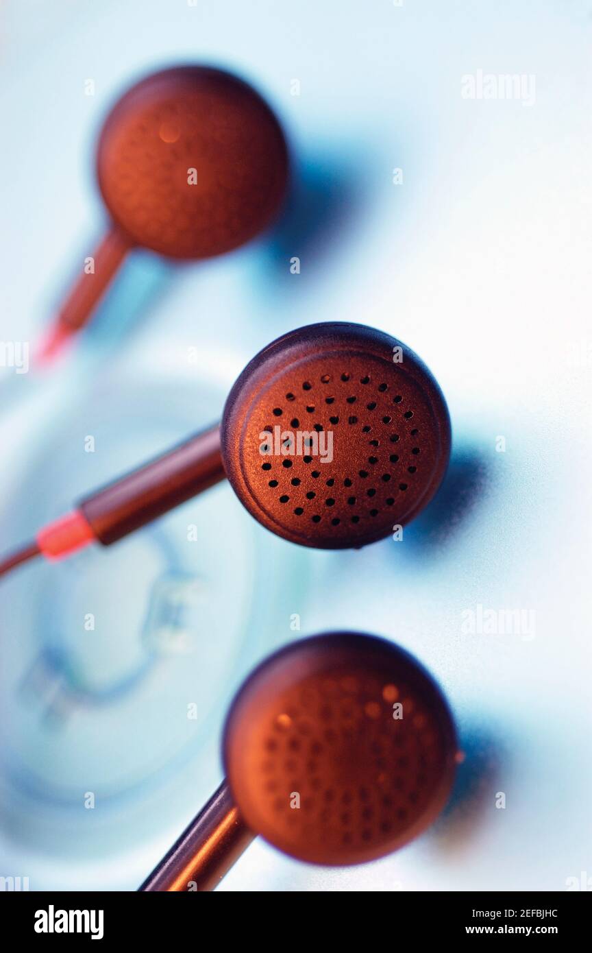 Extreme close-up of very small microphones Stock Photo - Alamy