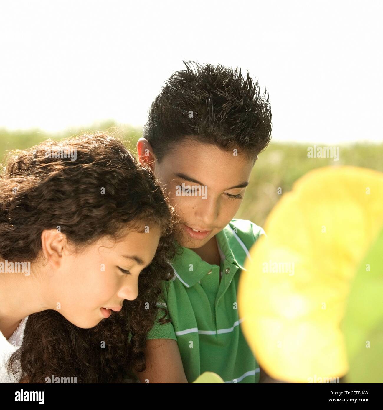 Two people selective attention hi-res stock photography and images - Alamy