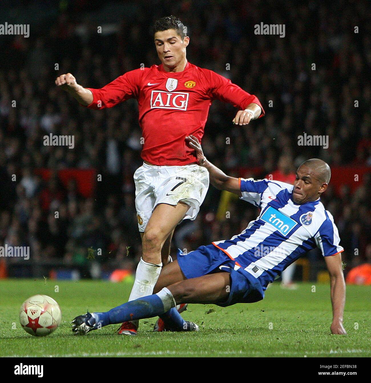 Ronaldo manchester united porto hi-res stock photography and images - Alamy