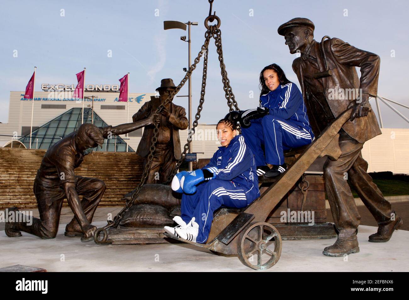 Olympic boxing hopeful hannah beharry hi-res stock photography and ...
