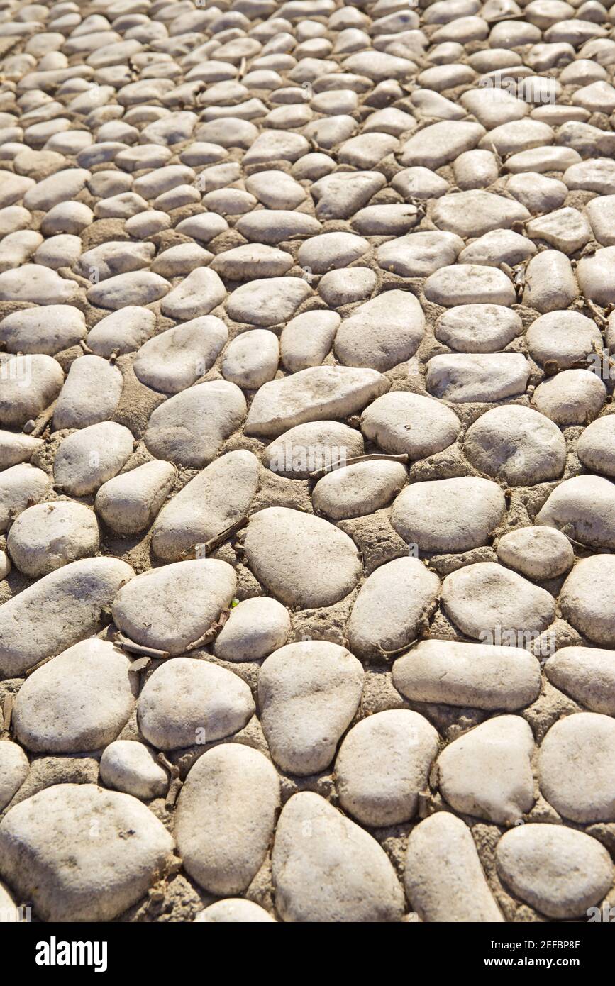 Floor of a street with stone tiles Stock Photo - Alamy
