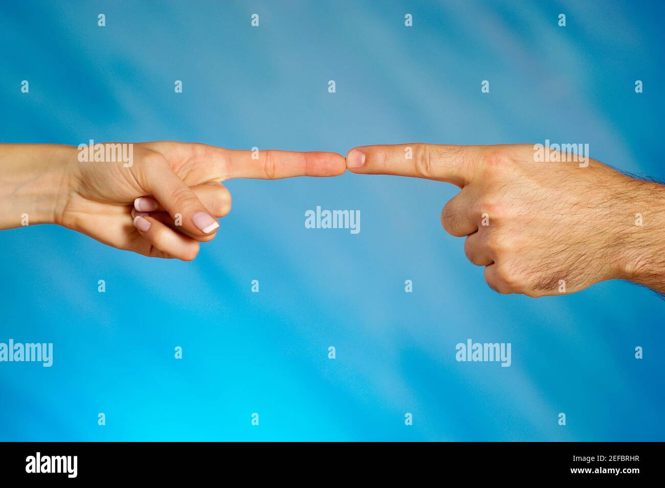 Index finger thumb touching hi-res stock photography and images - Alamy