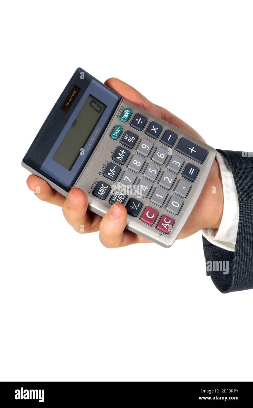 Calculator lcd hi-res stock photography and images - Alamy