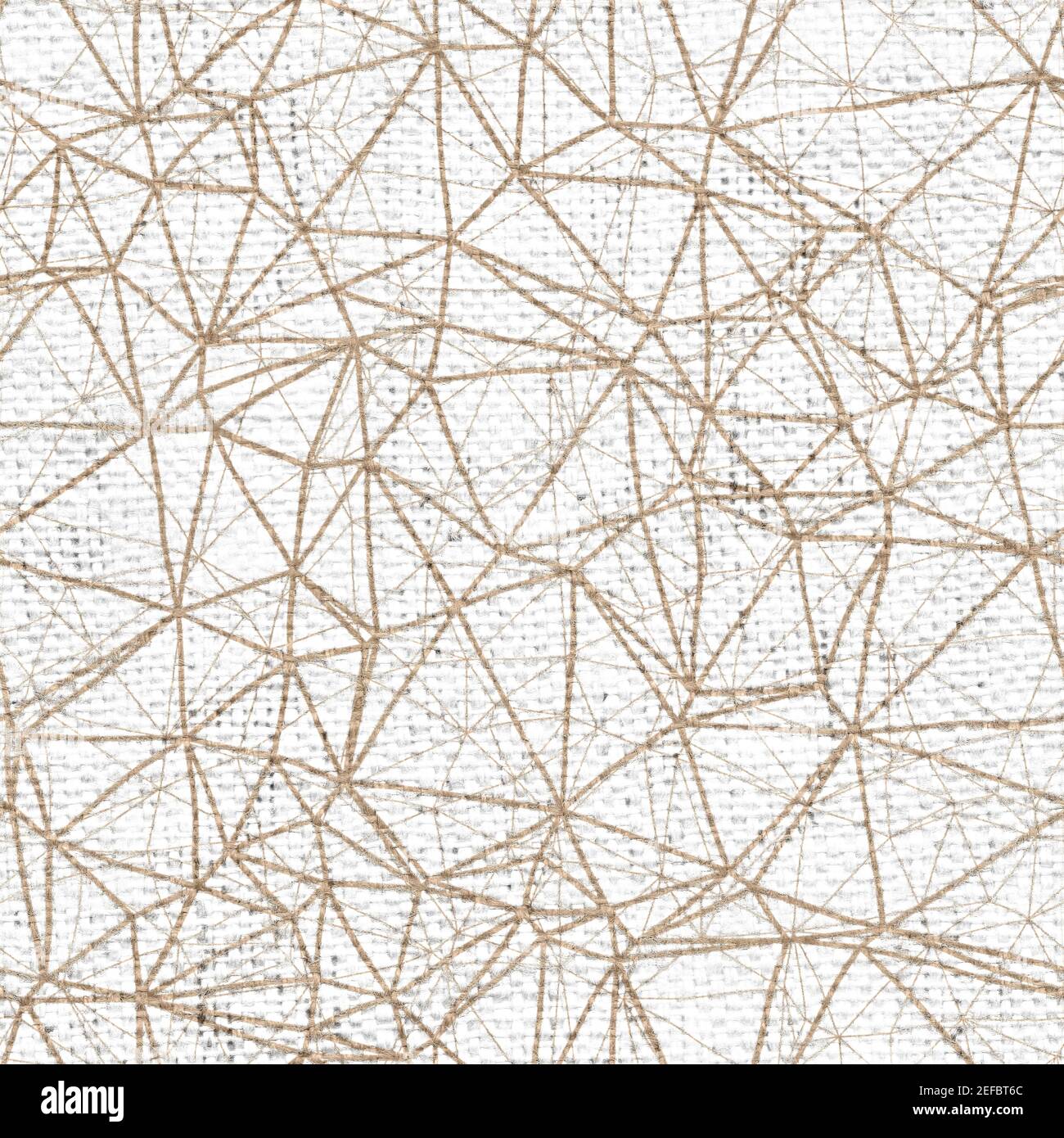 Seamless burlap with white paint pattern overlay Stock Photo - Alamy