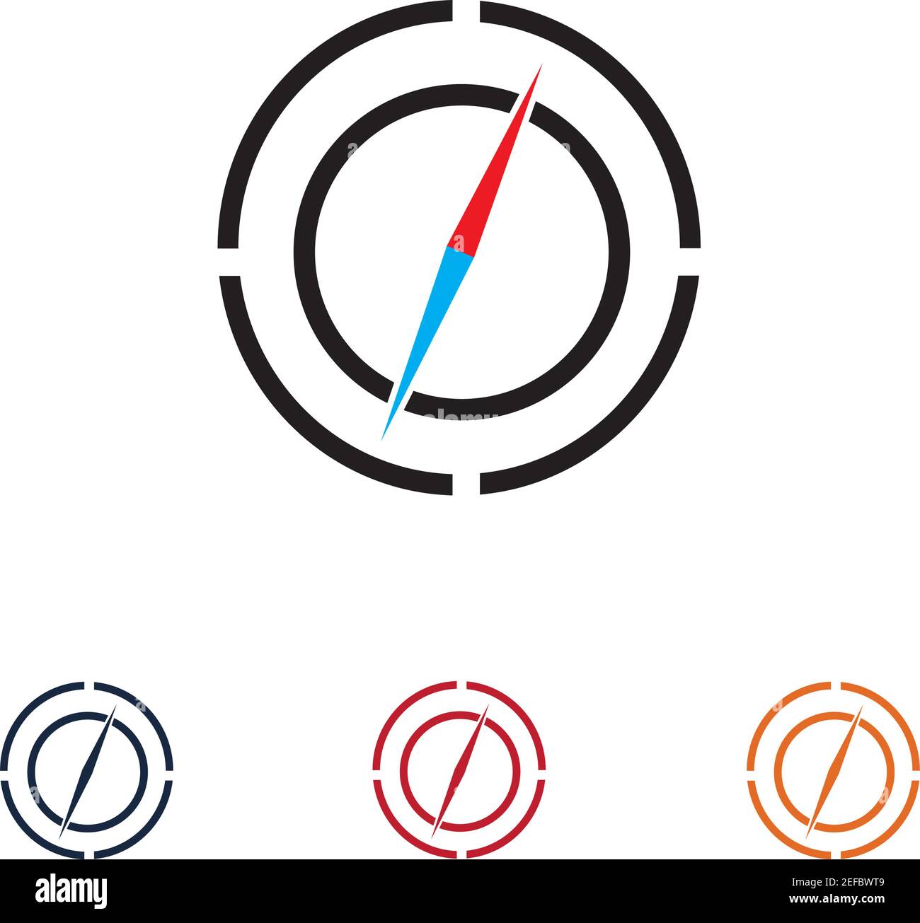 Compass Logo Template vector icon illustration design Stock Vector ...