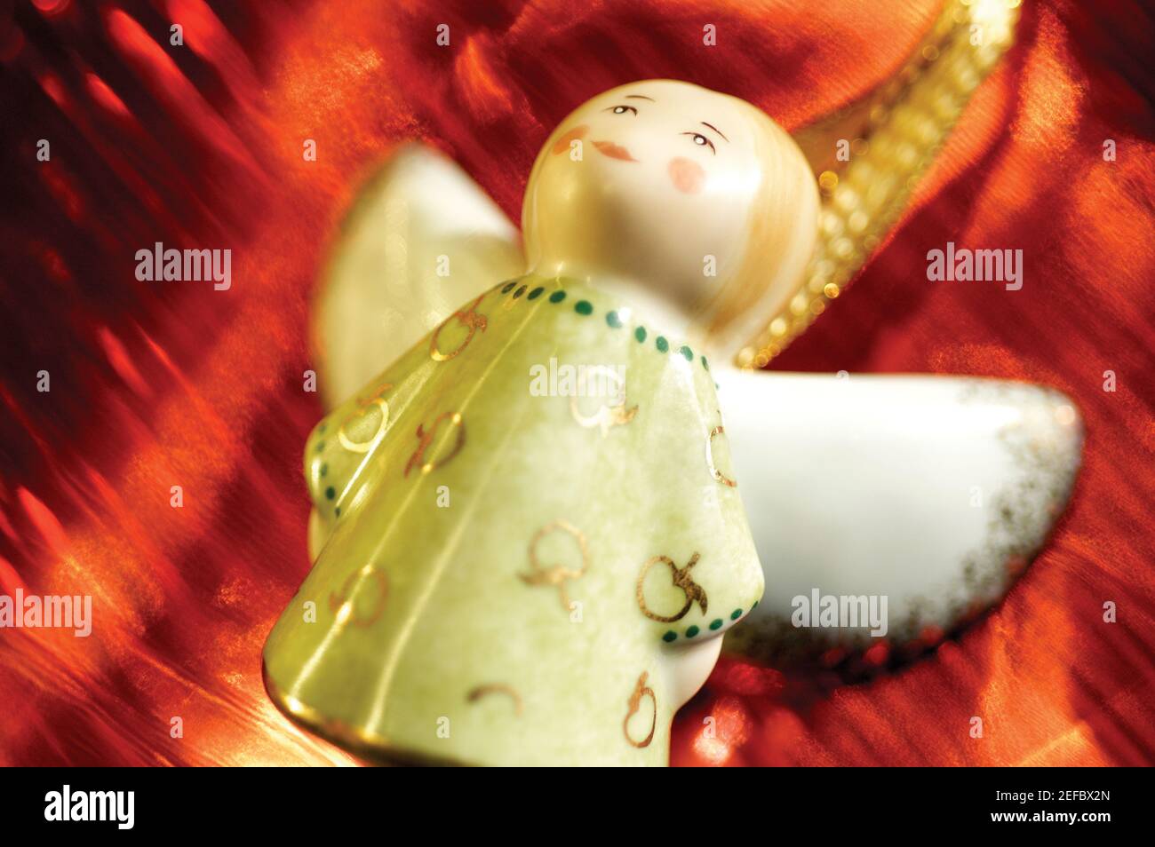Low angle view of an angel figurine Stock Photo - Alamy