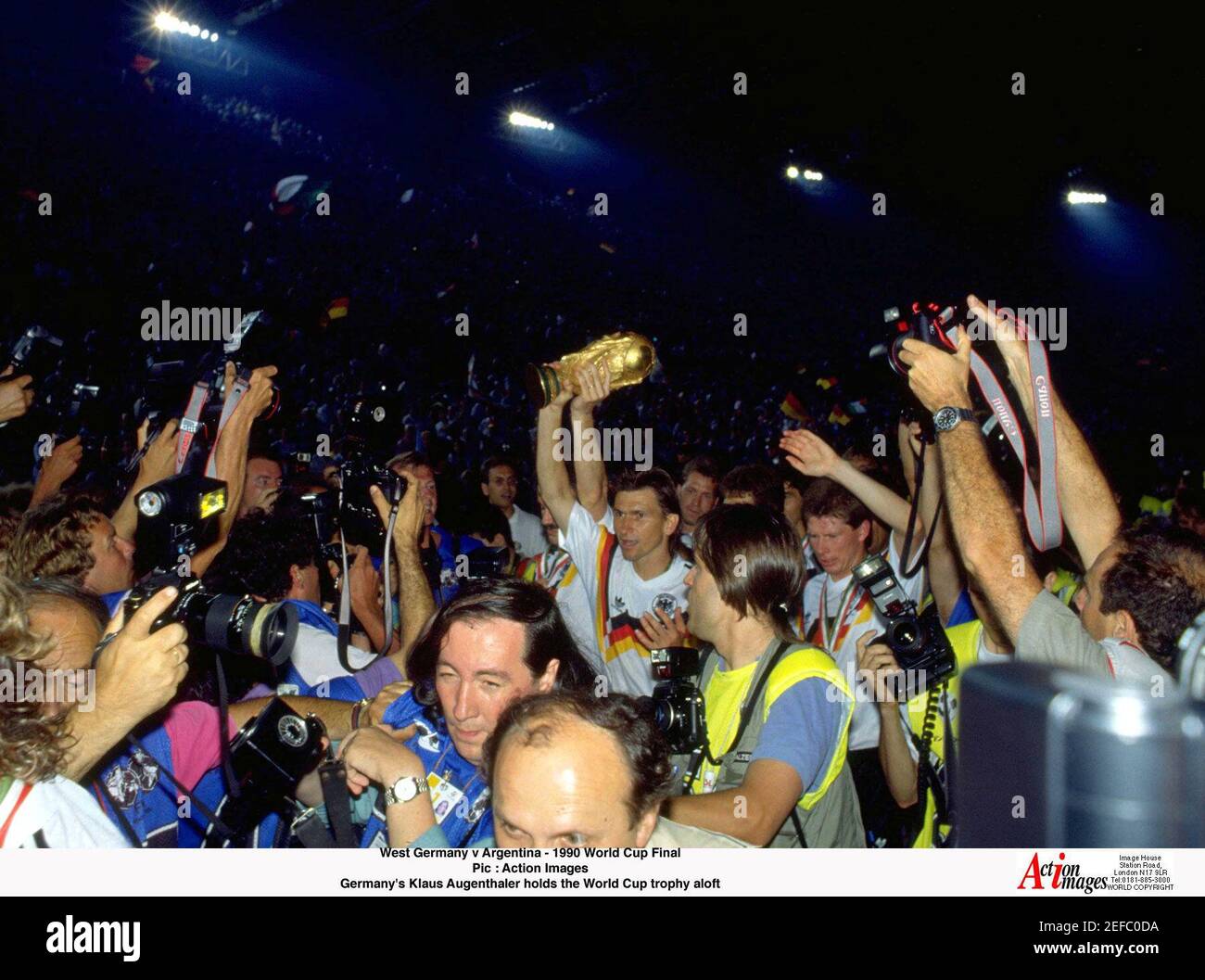 World cup final 1990 argentina germany hi-res stock photography and ...