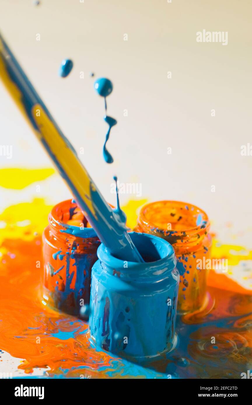 Dripping paint bottle hi-res stock photography and images - Alamy