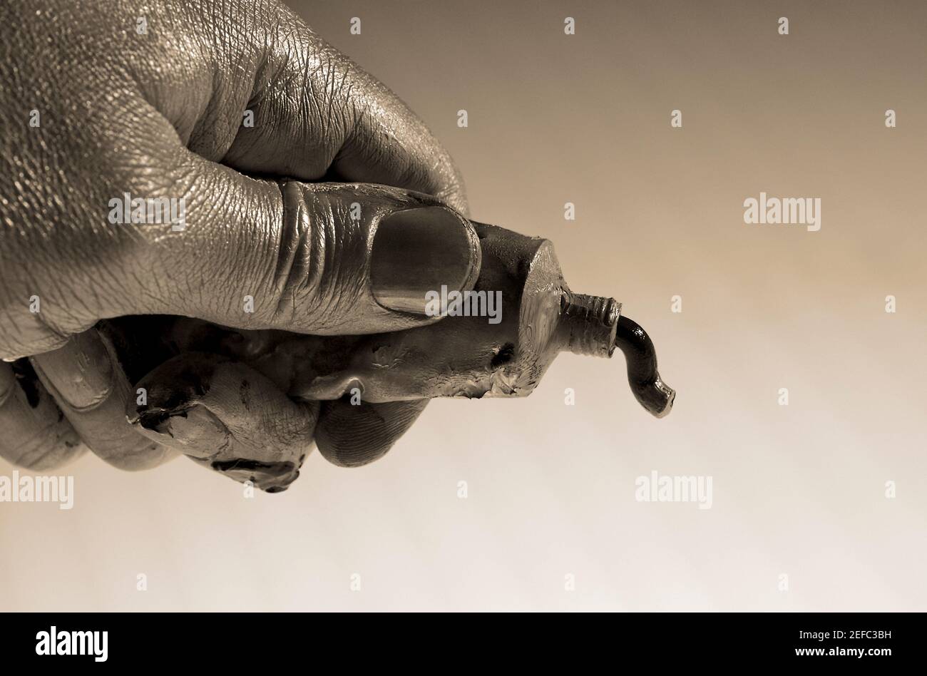 Hand squeezing art hi-res stock photography and images - Alamy
