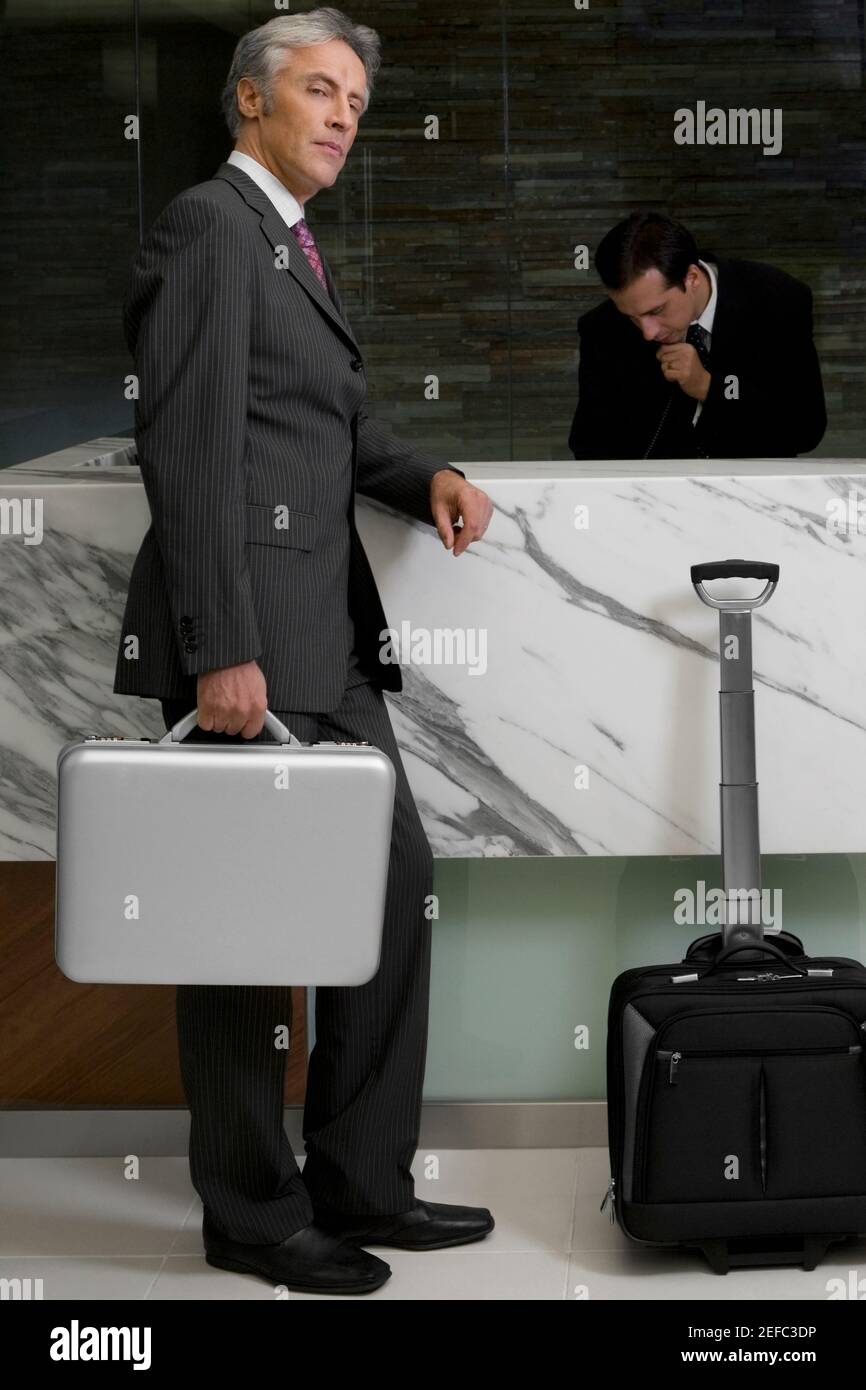 Interior inn standing man hi-res stock photography and images - Alamy