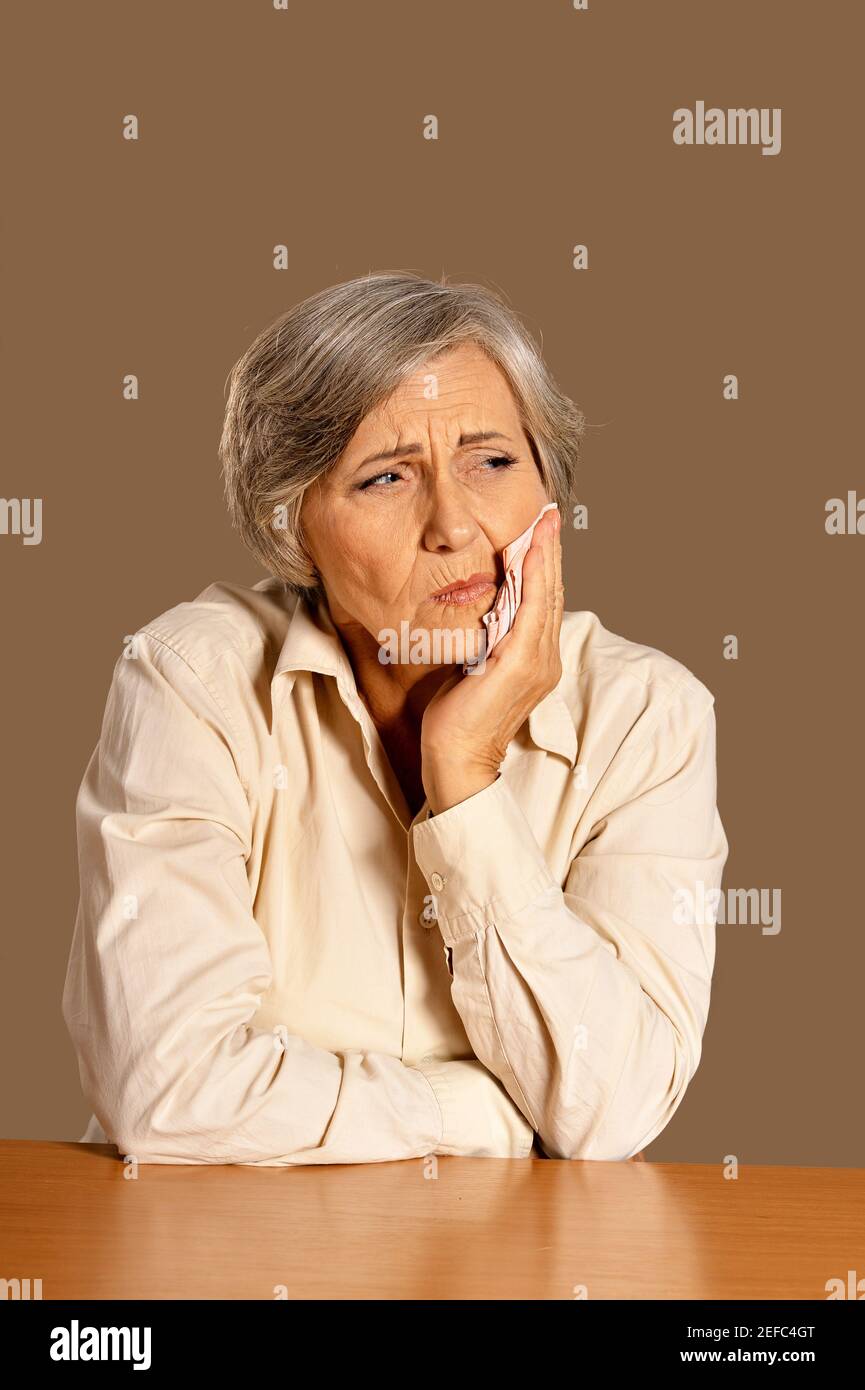 Sick elderly parent hi-res stock photography and images - Alamy