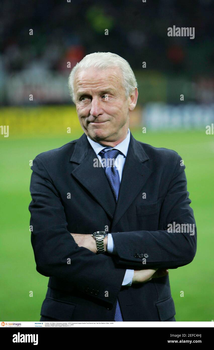 Trapattoni milan hi-res stock photography and images - Alamy