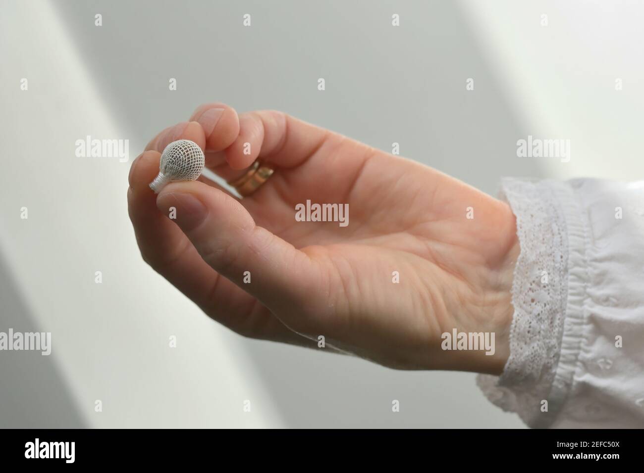 Woman and Vaginal Detox Pearls Vaginal Cleansing Detox Stock Photo - Alamy