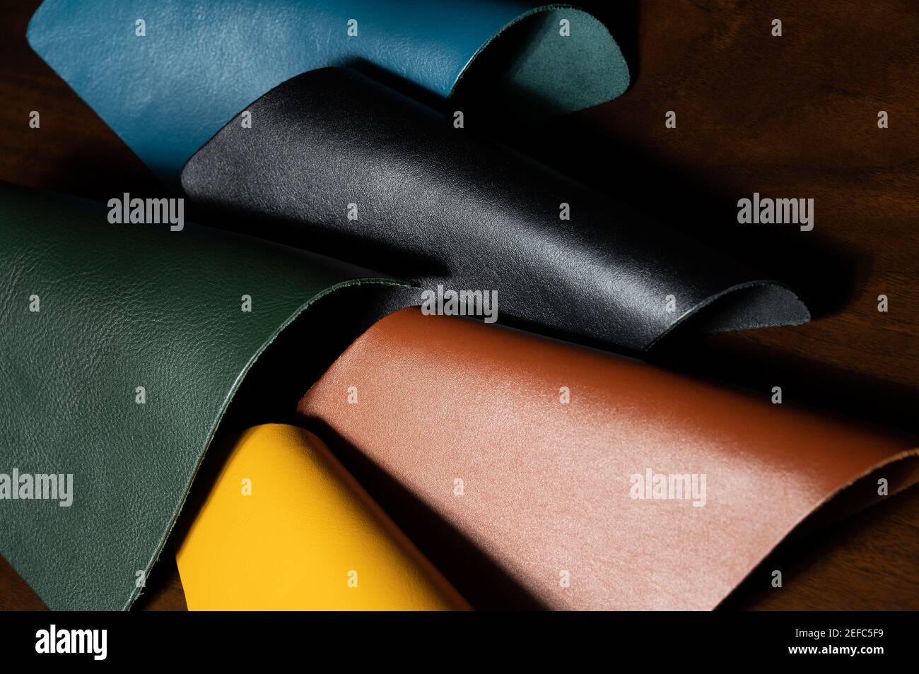 Leather sample hi-res stock photography and images - Alamy