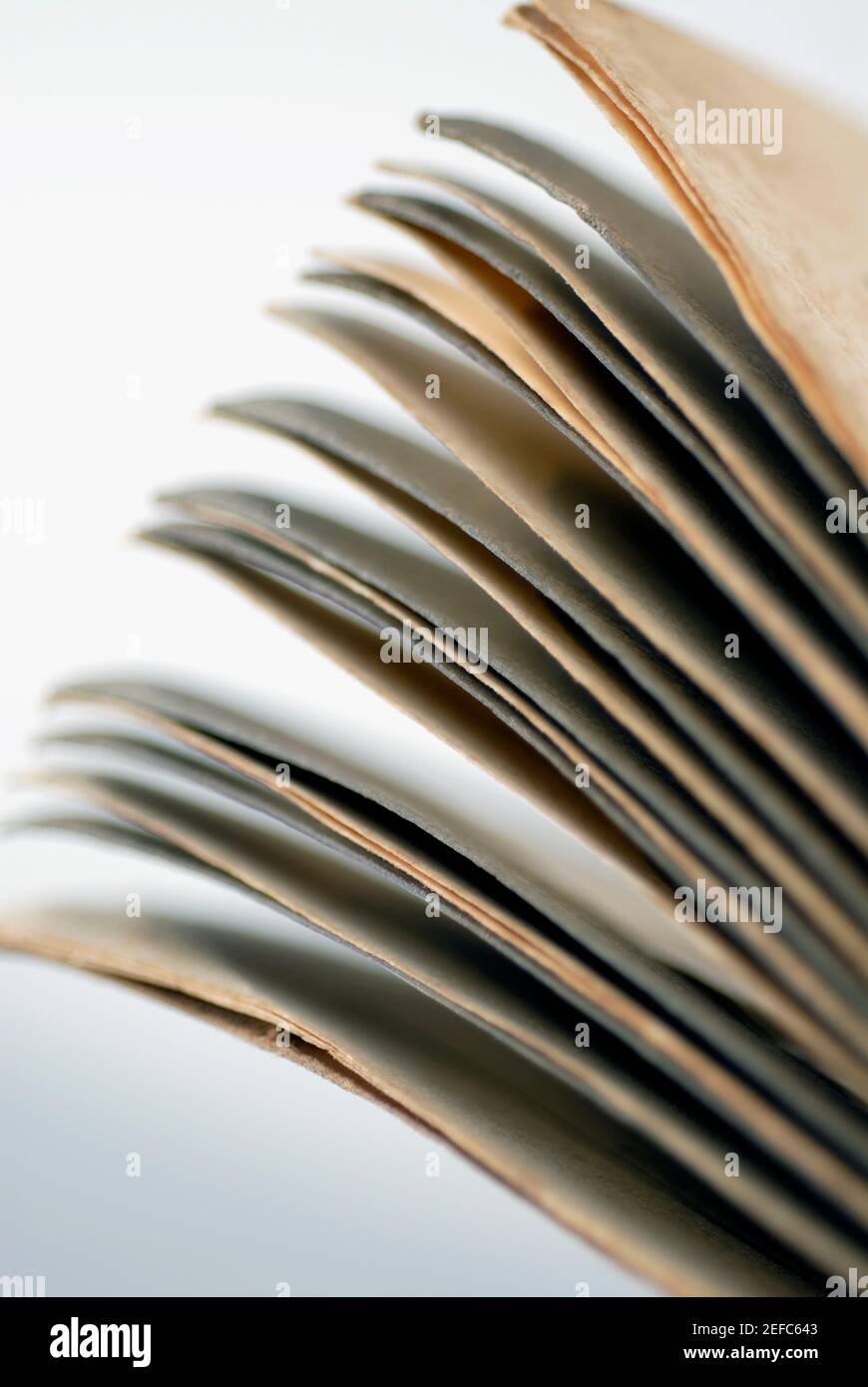 Close-up of a stack of paper Stock Photo - Alamy