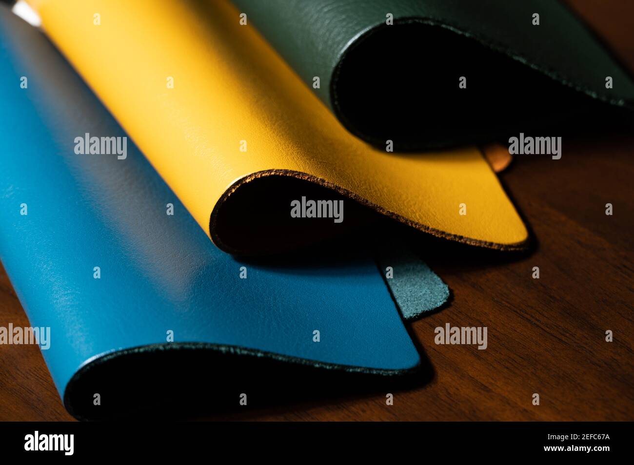 Leather sample hi-res stock photography and images - Alamy