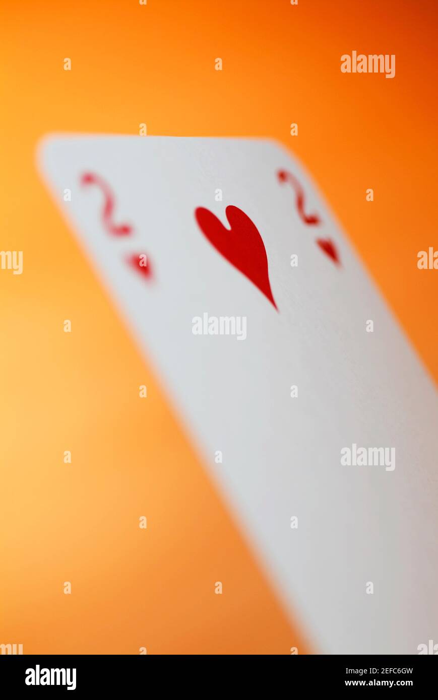 Close-up of a playing card Stock Photo - Alamy