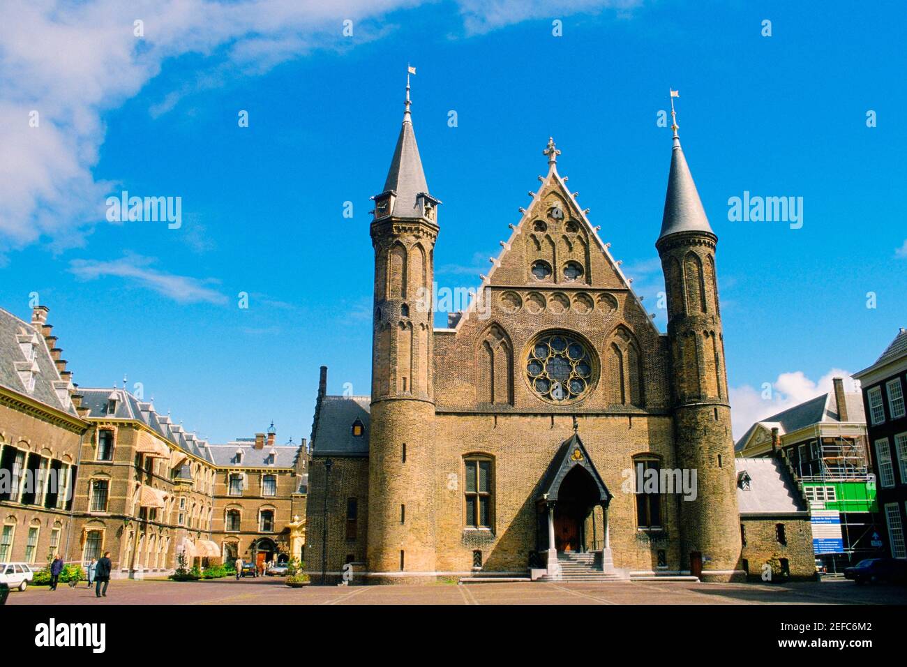 Facade of a castle, The Hague, Netherlands Stock Photo - Alamy