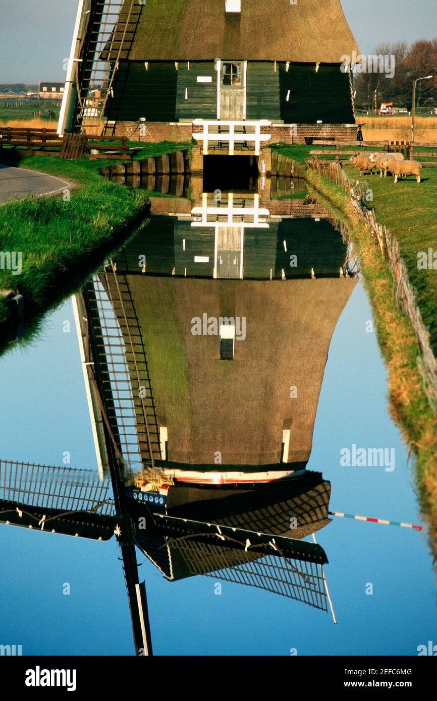 Windmill volendam hi-res stock photography and images - Alamy