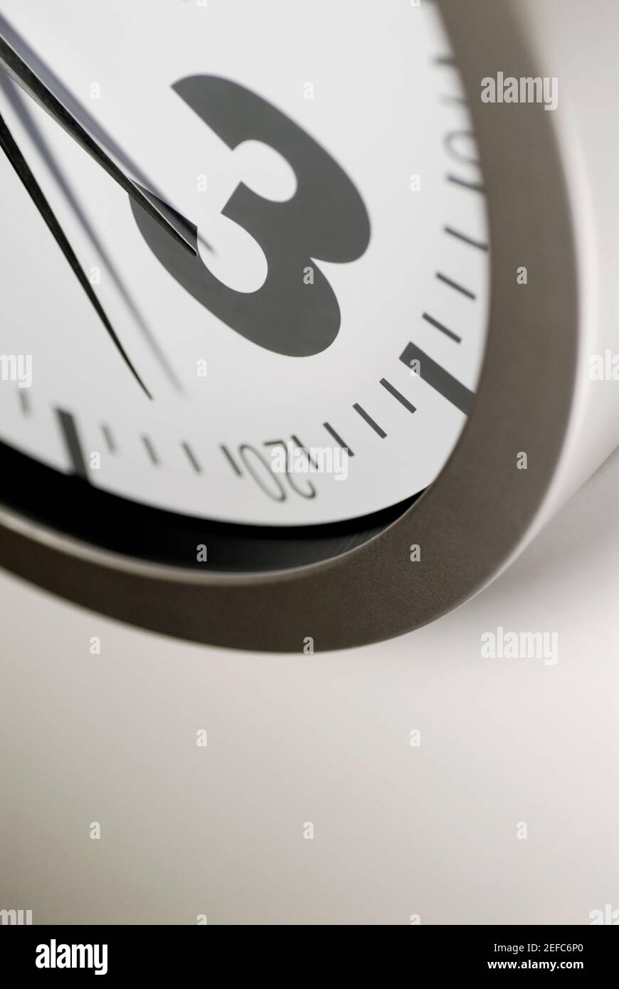 Clock up above hi-res stock photography and images - Alamy
