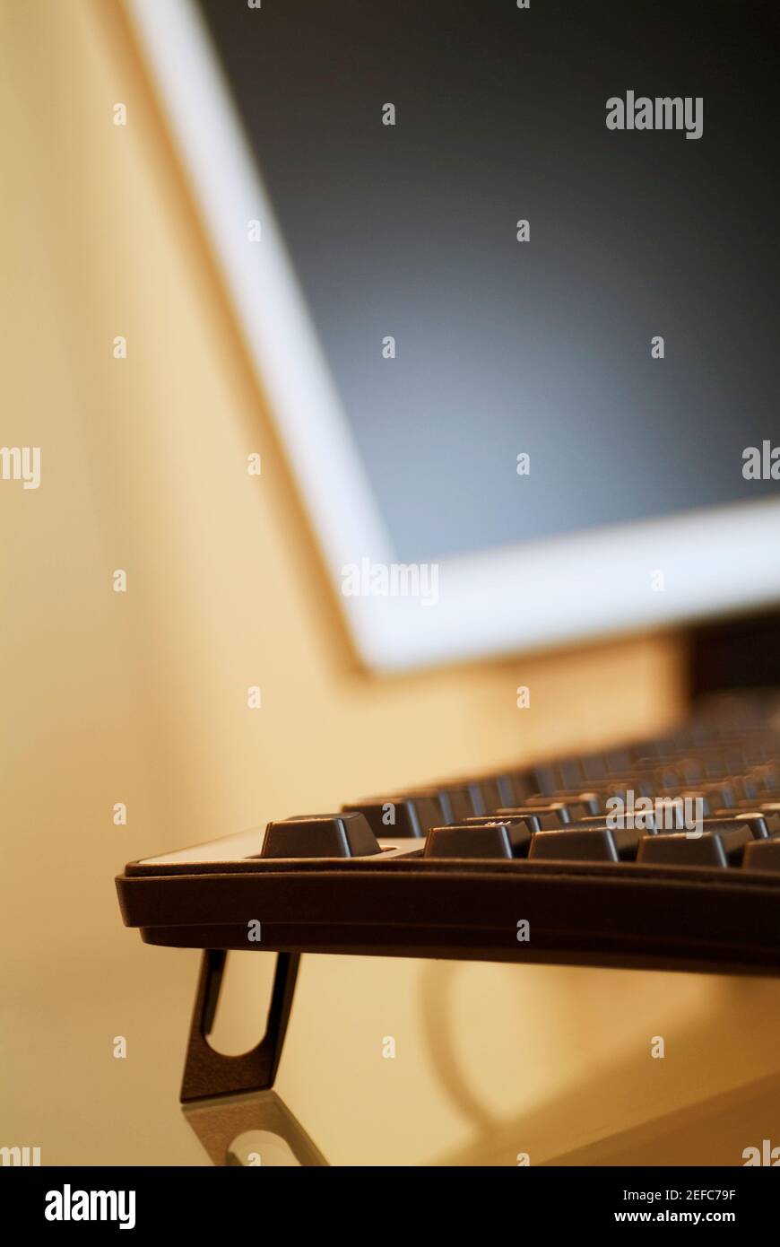 Computer keyboard computer screen hi-res stock photography and images ...