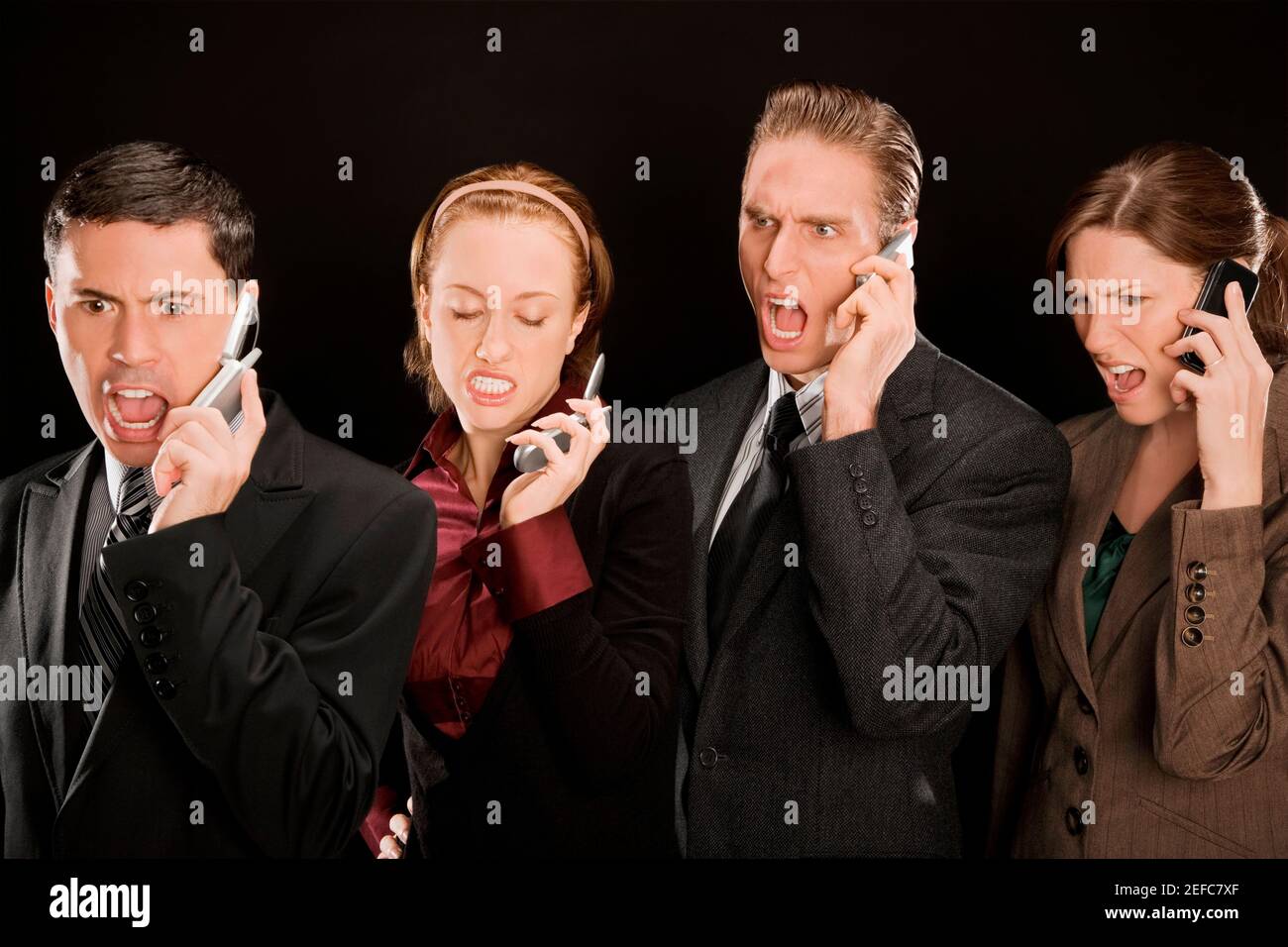 Angry mouth talking hi-res stock photography and images - Alamy