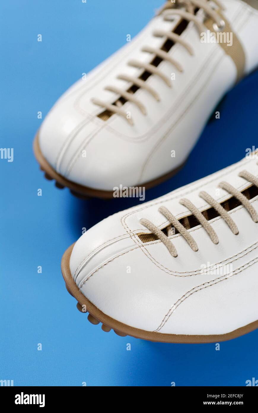Close-up of a pair of sports shoes Stock Photo - Alamy