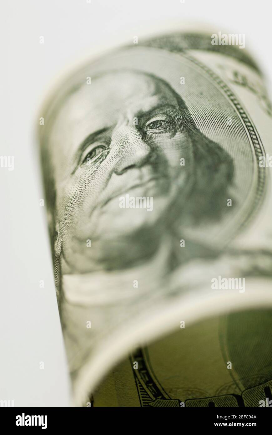 100 Dollars Banknote Benjamin Franklin High Resolution Stock ...