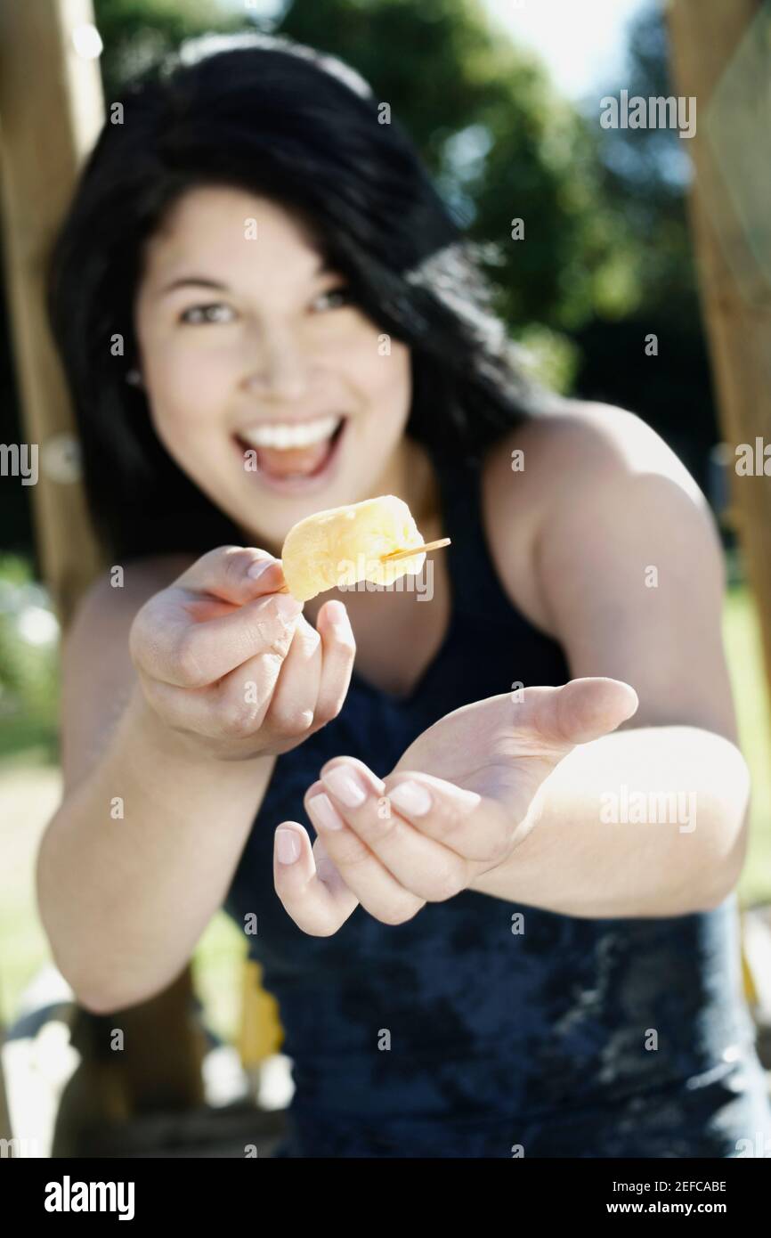 Ice cream woman young candy hi-res stock photography and images - Alamy
