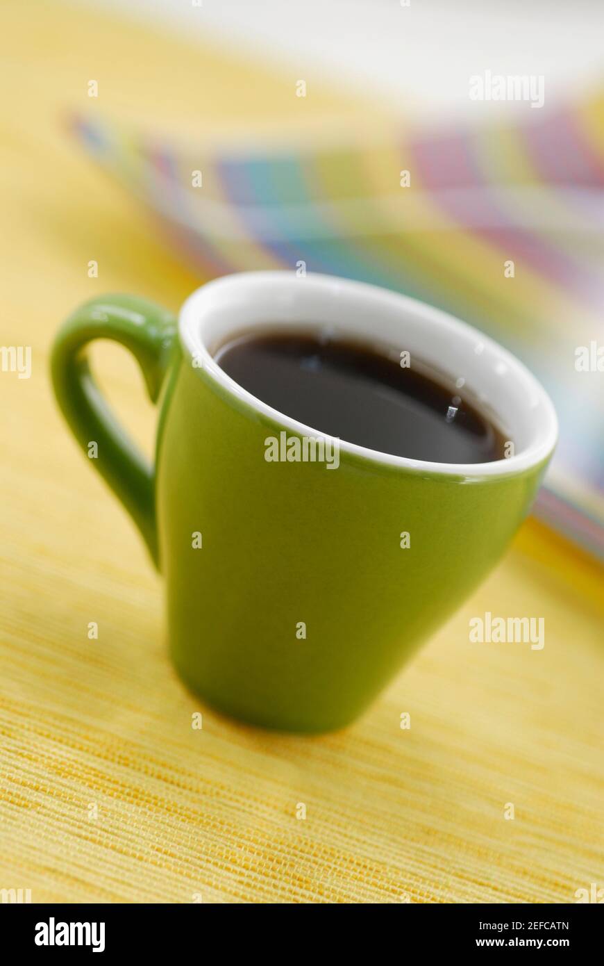 Close-up of a cup of black tea Stock Photo - Alamy