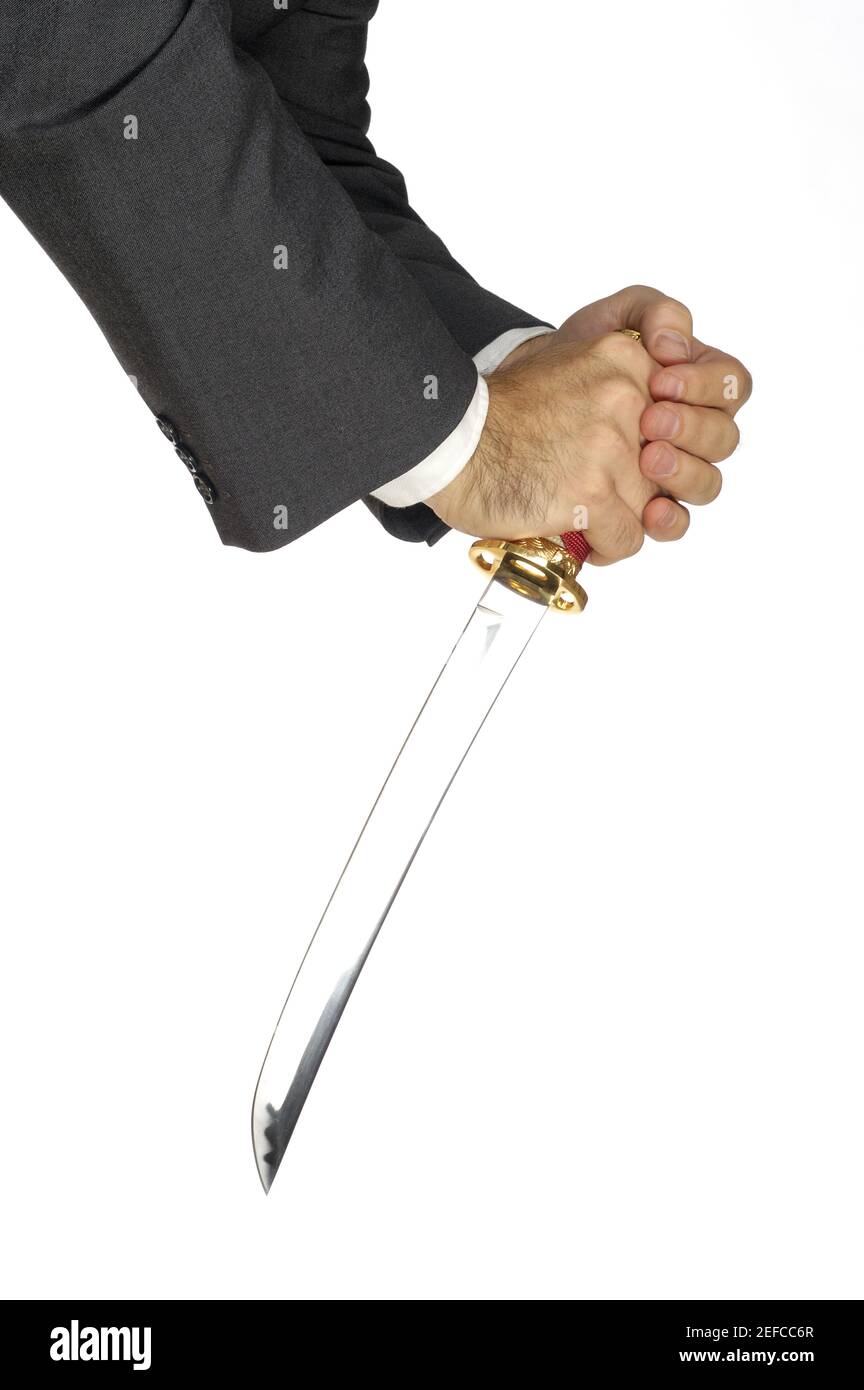 Holding sword close up hi-res stock photography and images - Alamy