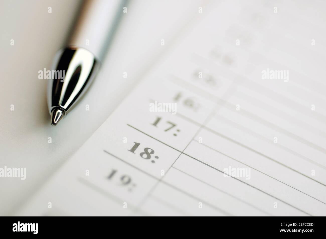 Close up of a ballpoint pen hi-res stock photography and images - Alamy