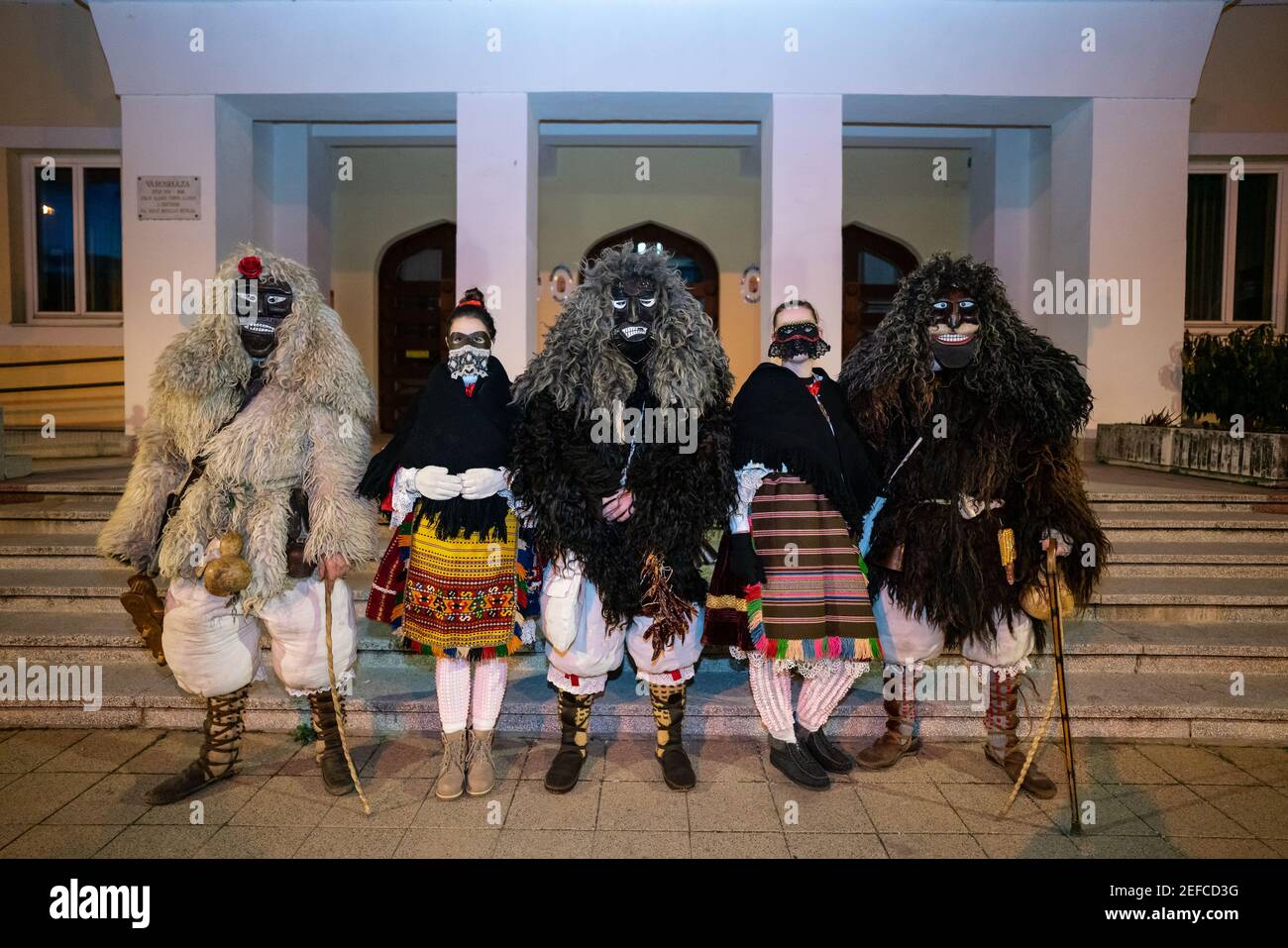 Buso mask carnival hungary hi-res stock photography and images - Alamy