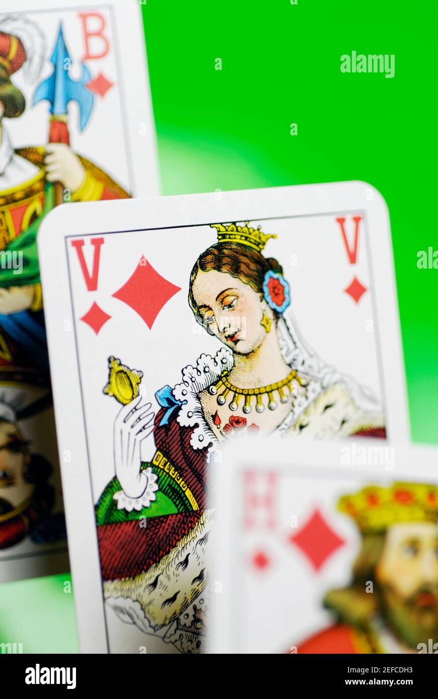 Still life objects, close up, cards hi-res stock photography and images ...