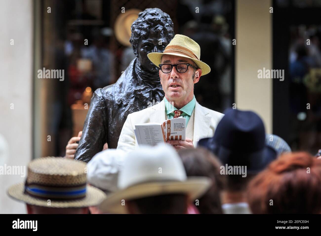 Gustav Temple (m), organiser and editor 'The Chap', at ' The Grand ...