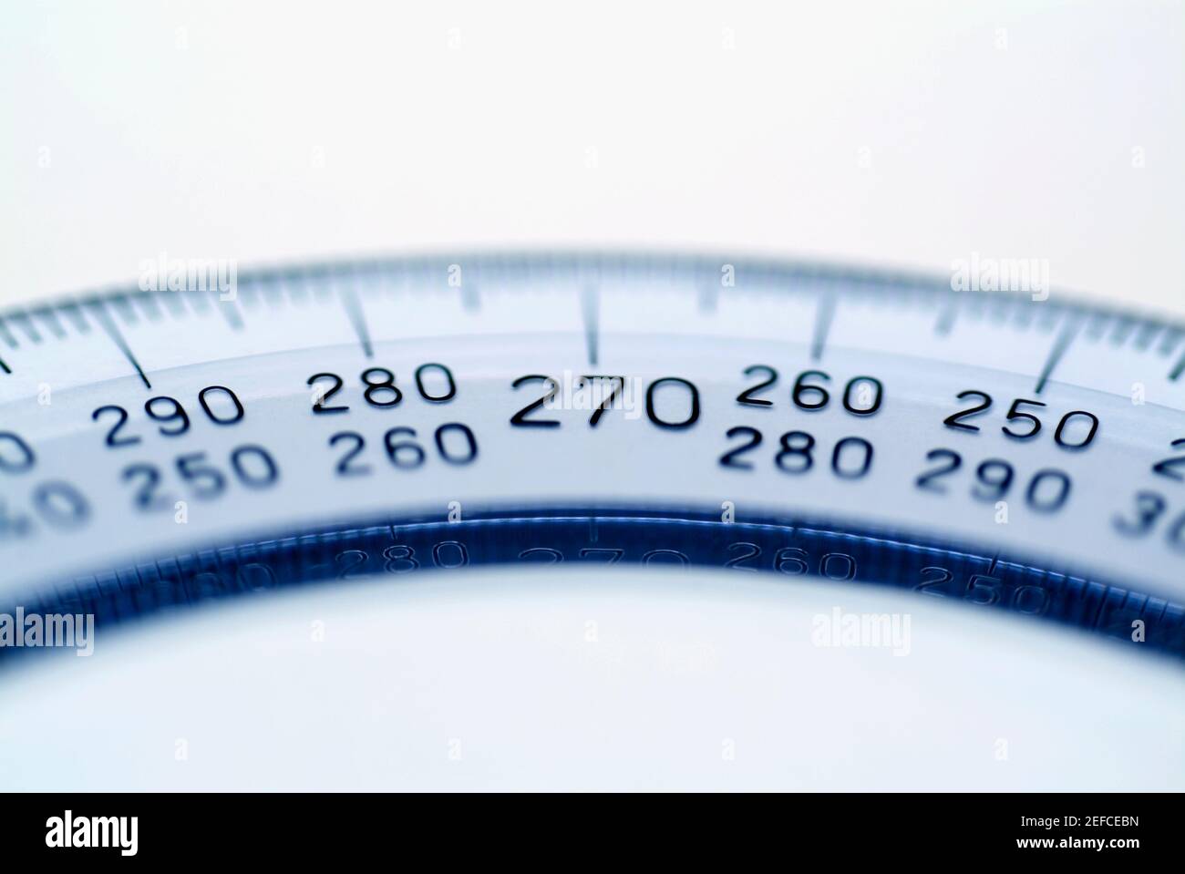 Close-up of a protractor Stock Photo - Alamy