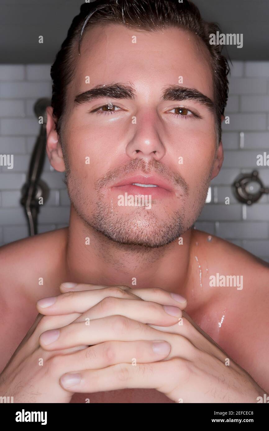 Man taking bath hi-res stock photography and images - Alamy
