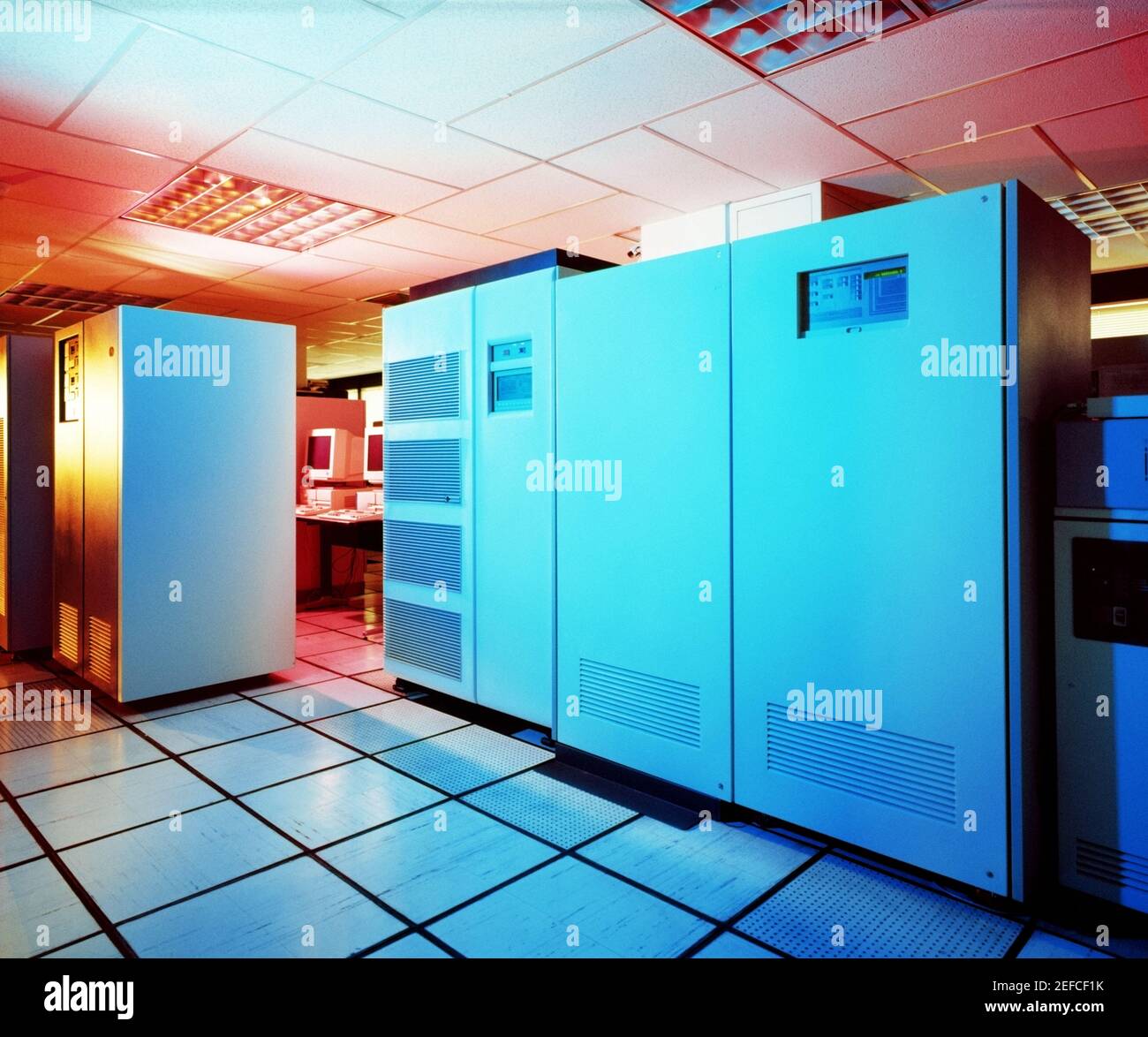 Network servers in an office Stock Photo - Alamy