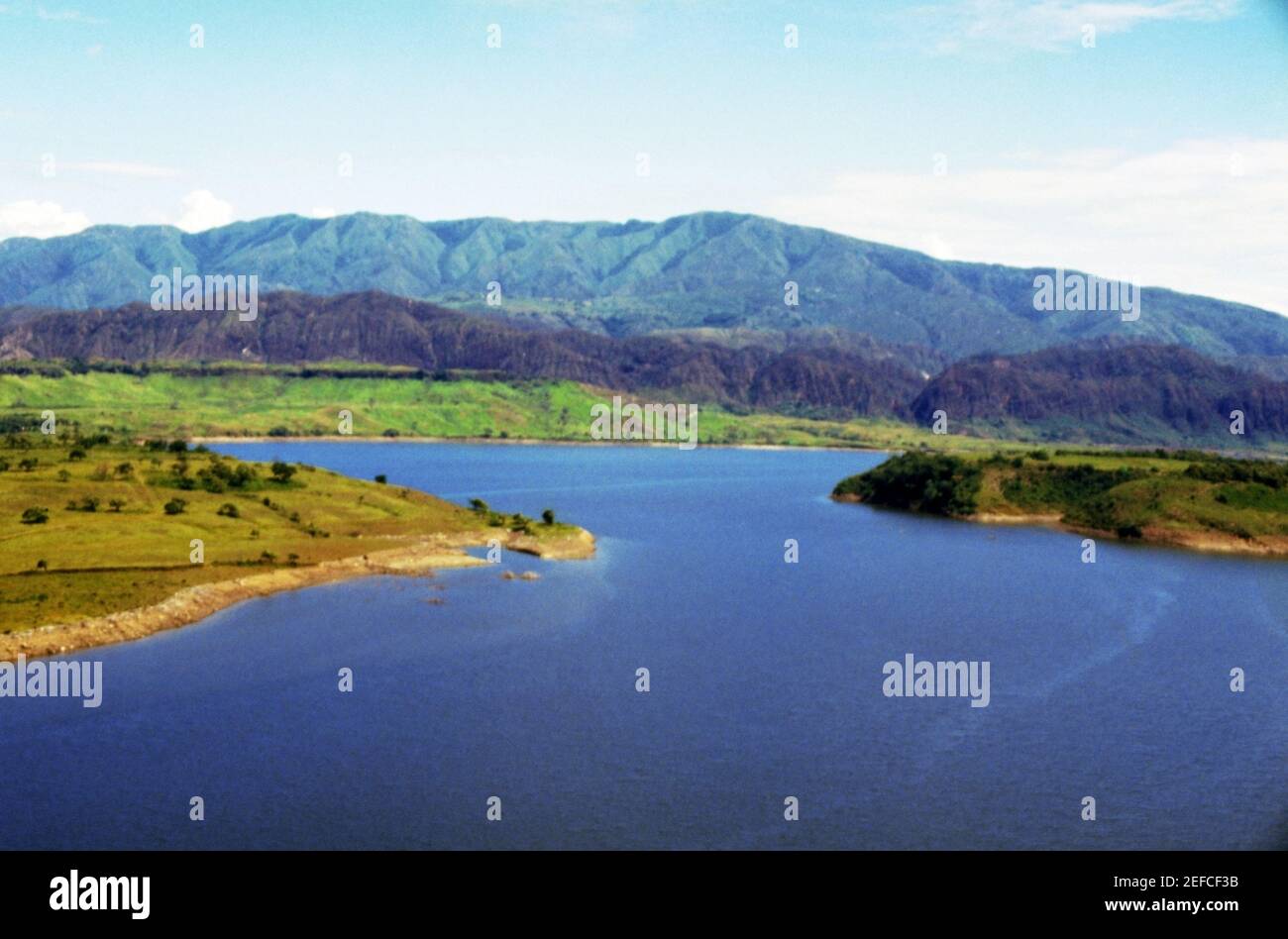 High angle view of a river Stock Photo - Alamy