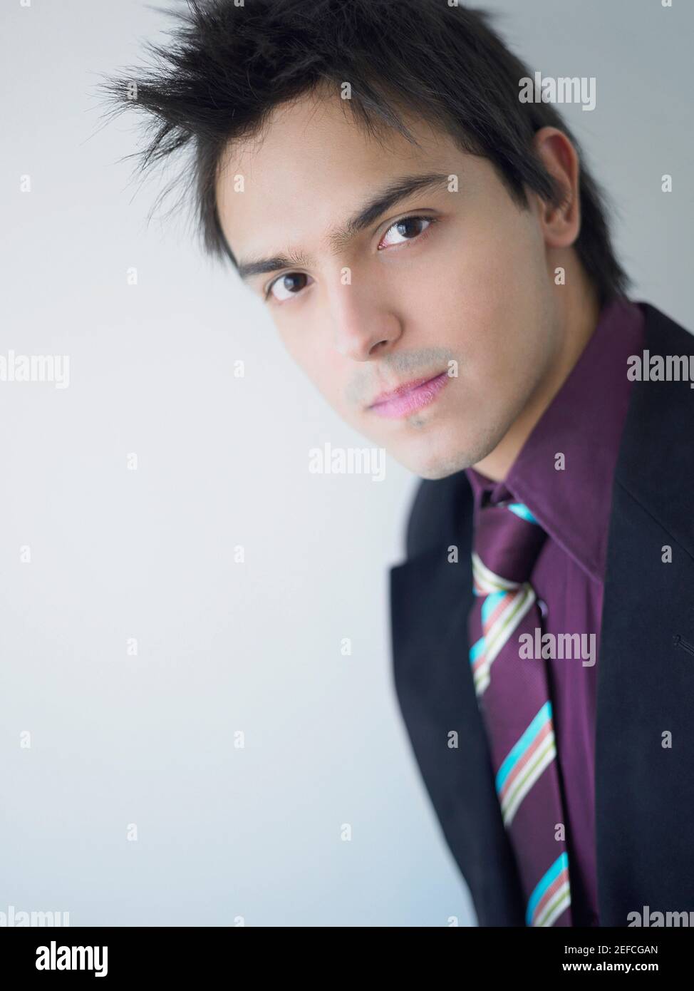 Male staring to camera alone hi-res stock photography and images - Alamy