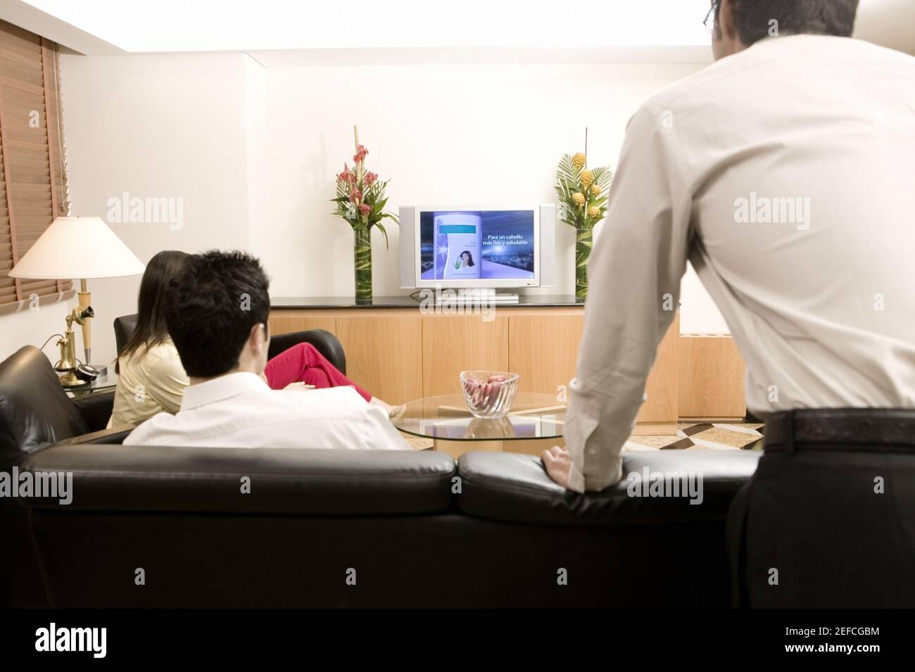 People watching tv hi-res stock photography and images - Alamy
