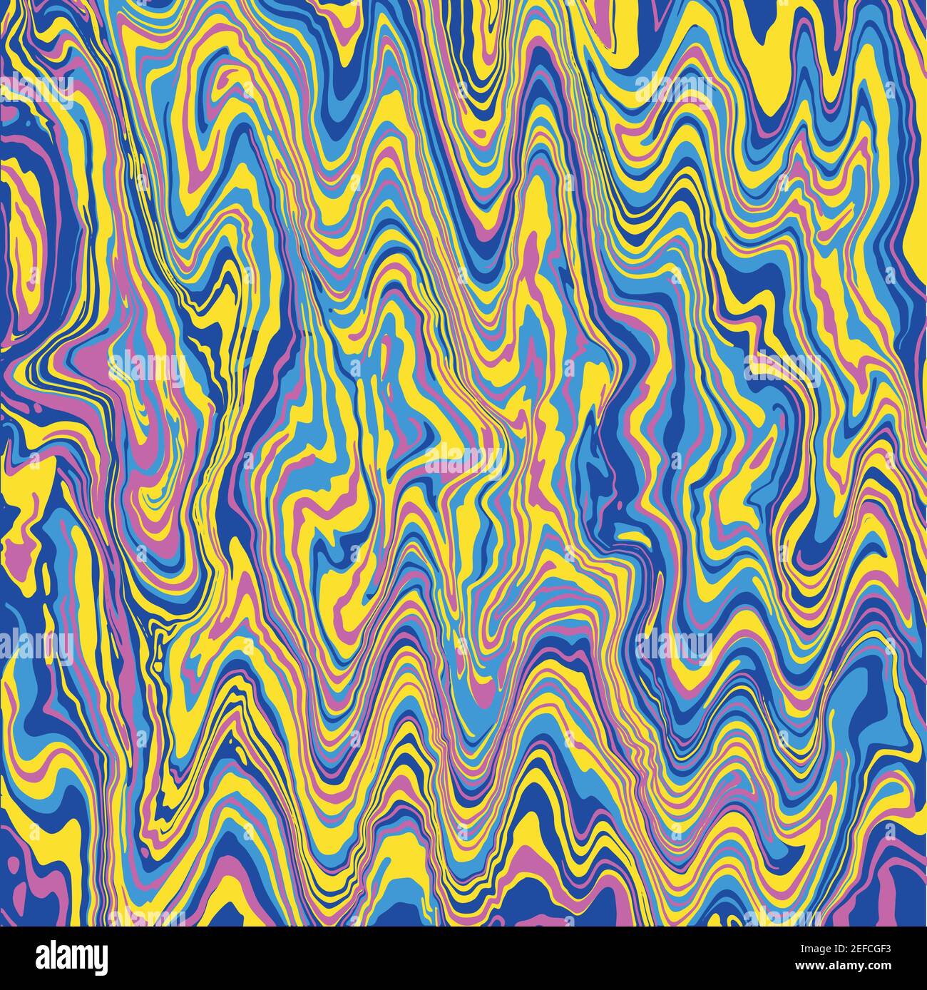 Liquid wave psychedelic texture. Abstract illustration Stock Vector ...