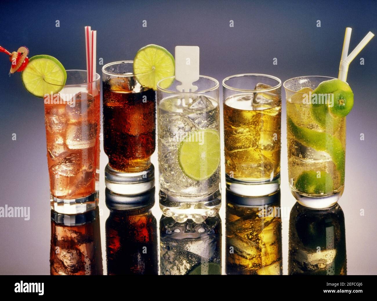 Assorted cocktail glasses hi-res stock photography and images - Alamy